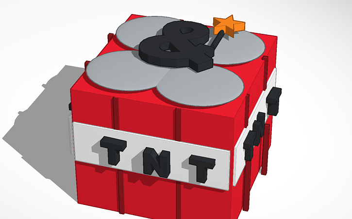 3D design Copy of TNT | Tinkercad