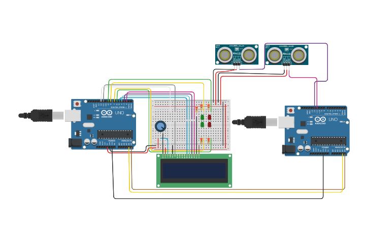 Circuit design Primer Examen Parcial | Tinkercad