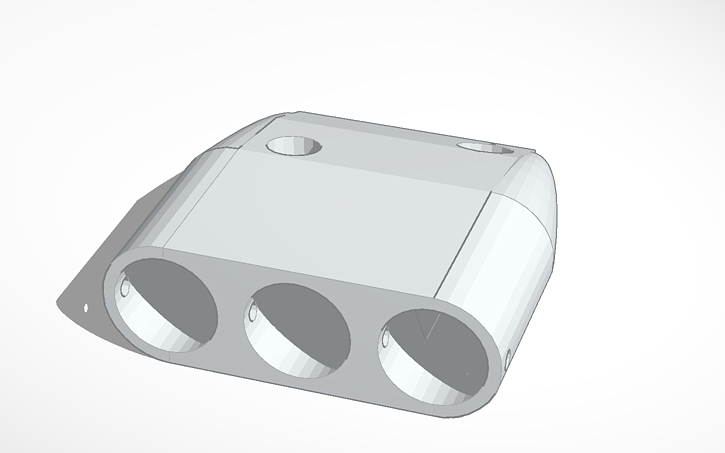 3D design Rc injection hat for supercharger - Tinkercad