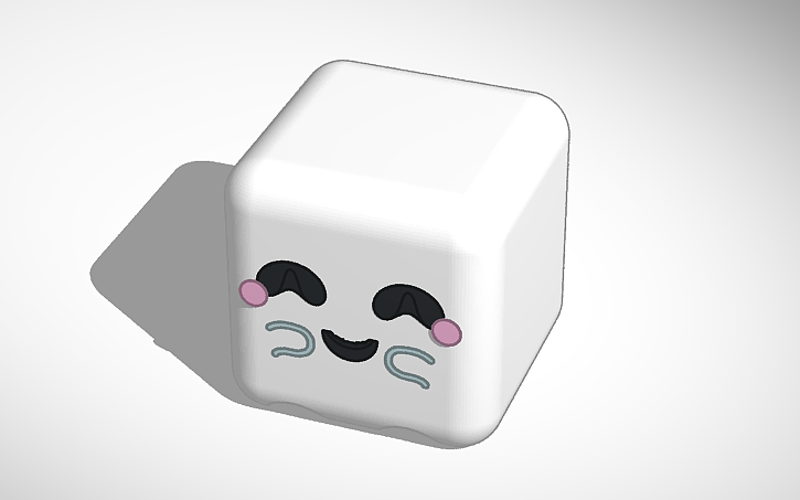 3D design Ghost Blook - Tinkercad