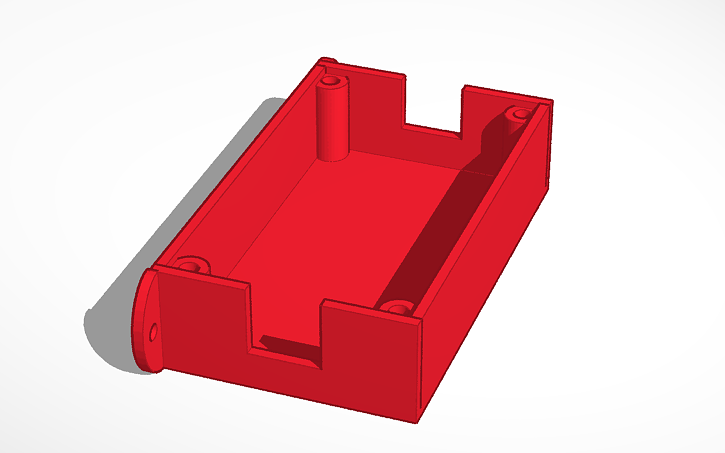 3D design NCE USB Panel Box | Tinkercad