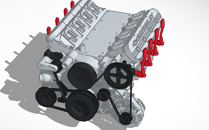 3D design ZL1 1LE Camaro Supercharged LT4 | Tinkercad