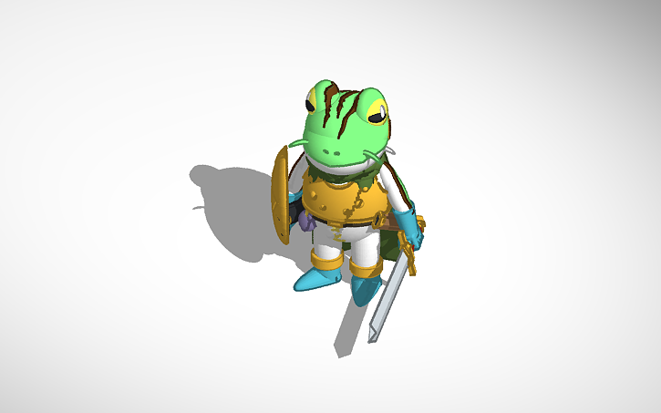 3D design Frog from Chrono Trigger | Tinkercad