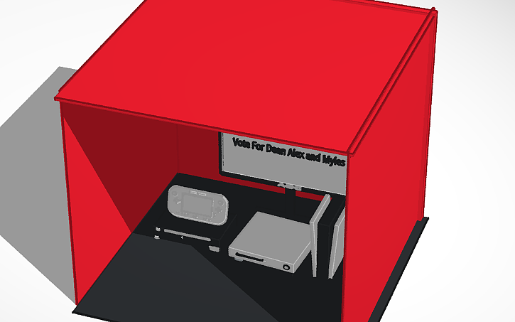 3d Design Gaming Setup Tinkercad