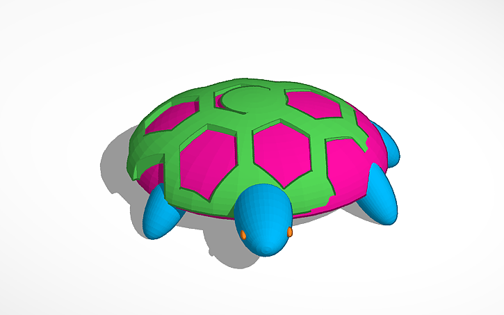 3D design Turtle - Tinkercad