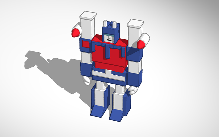 3D design Transformers Ultra Magnus - Tinkercad