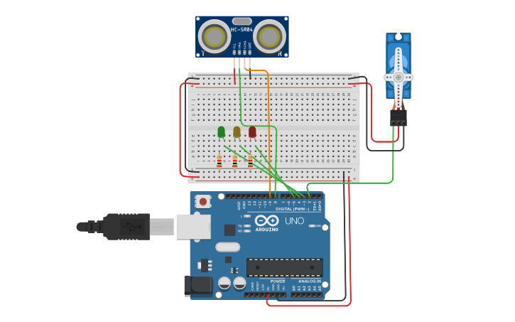 Circuit Design Arduino Tinkercad