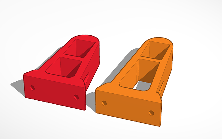 3D design Toallero, soportes para madera 3x2 towel rail, towel - Tinkercad