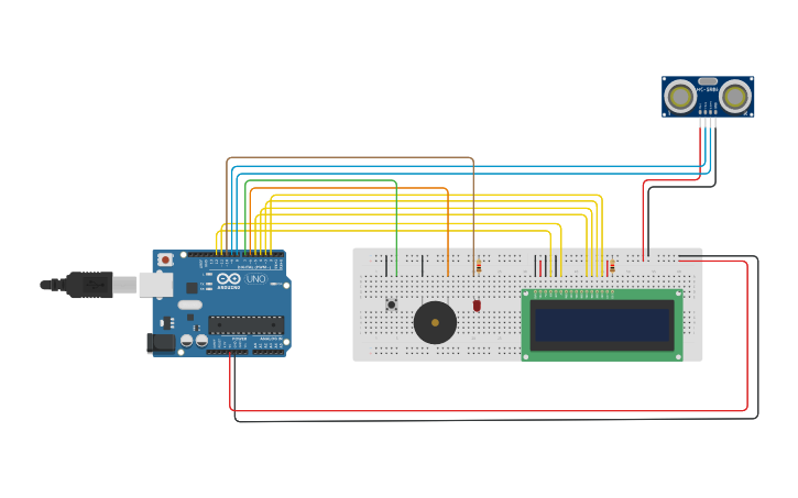 Circuit design counter - Tinkercad