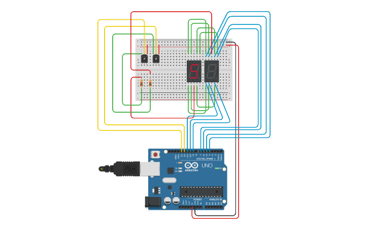 Circuit Design Copy Of 0 99 Counter With Two 7 Segment Display