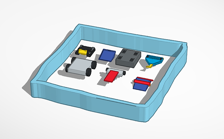 3D design BATTLEBOTS - Tinkercad