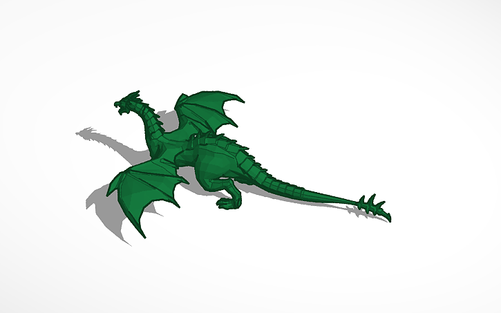 3D design Dragon - Tinkercad