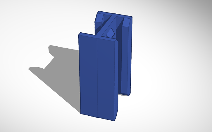 3d Design Nerf Rail Connector Tinkercad