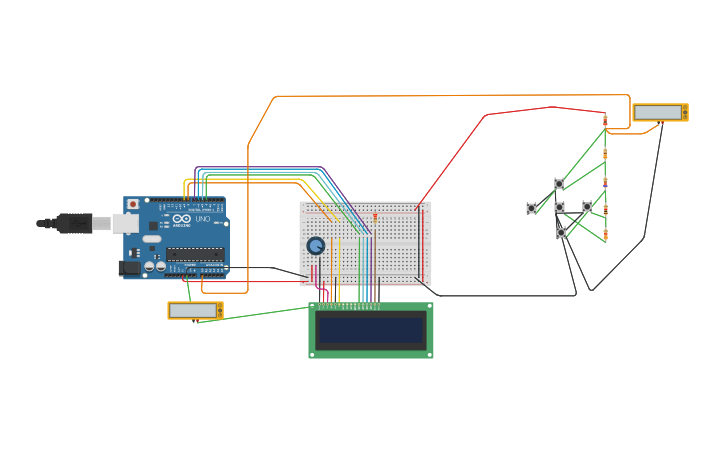 Circuit Design Lcd Keypad Shield 4 Arduino Uno Tinkercad 0206