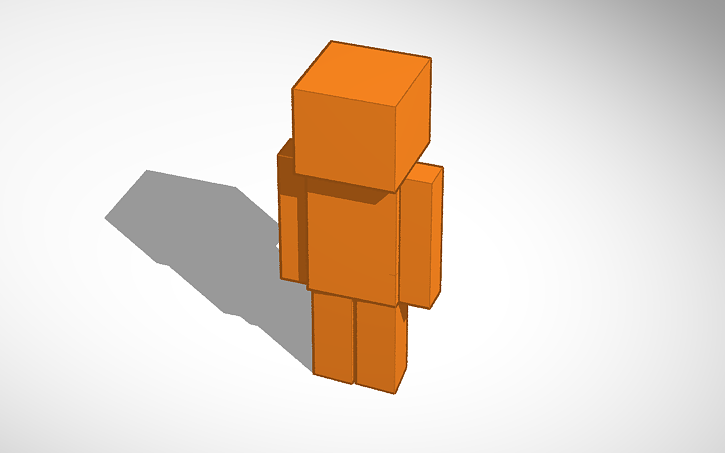 3D design Minecraft Alex - Tinkercad