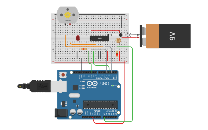 Circuit design MONTAJE-FINAL - Tinkercad