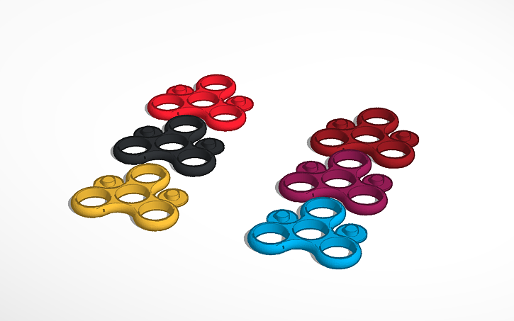 3D design fidgets - Tinkercad