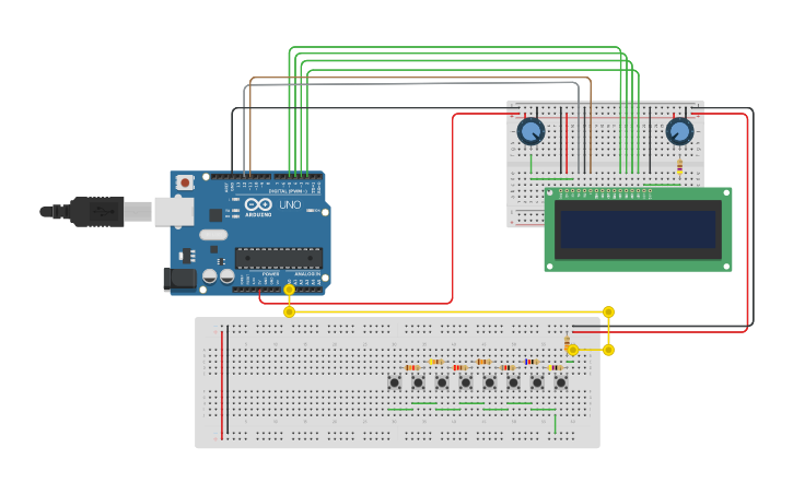 Circuit design Alarm clock - Tinkercad