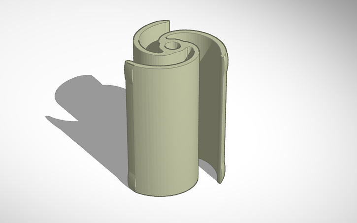 3D design Spiral Hub - Tinkercad