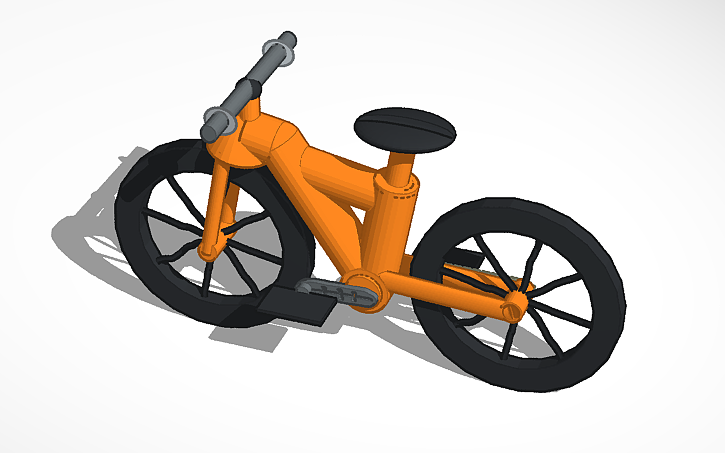 3D design bike - Tinkercad