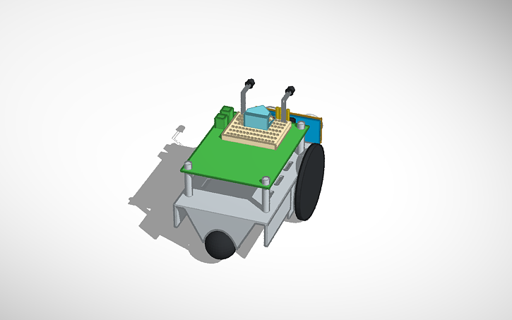 3D design Follow the leader - Tinkercad