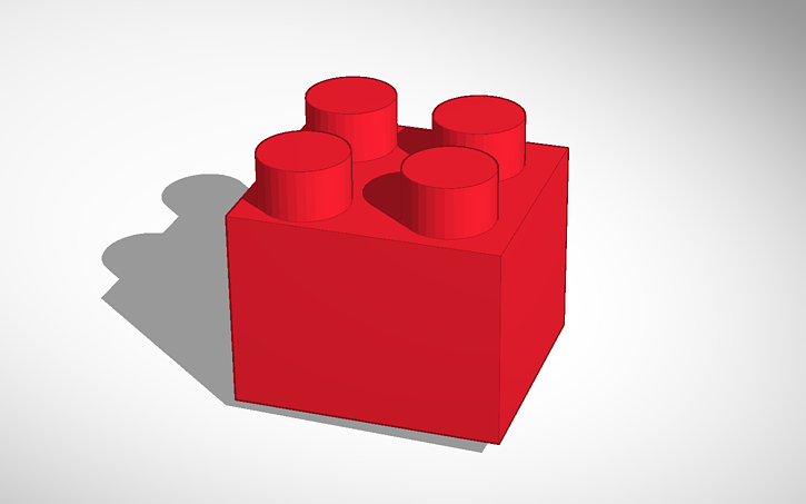 3D design lego - Tinkercad