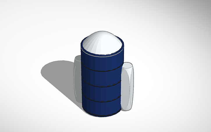3D design base lunar marlalanizair - Tinkercad