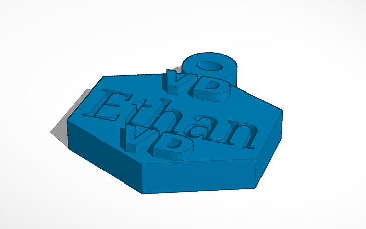 3D design ethan | Tinkercad