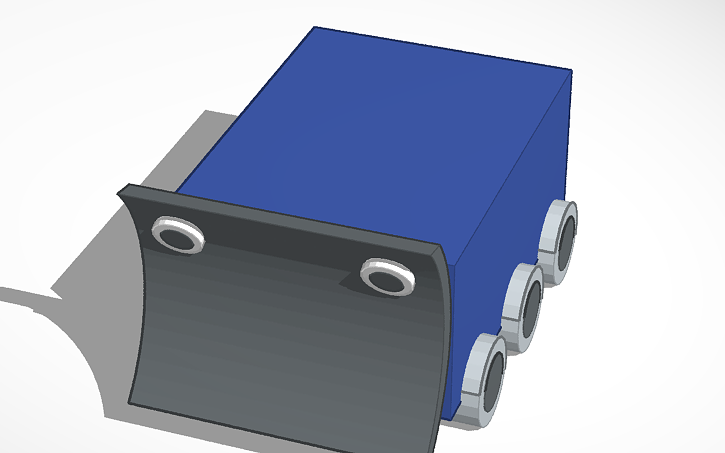 3D design Dozer FRC - Tinkercad