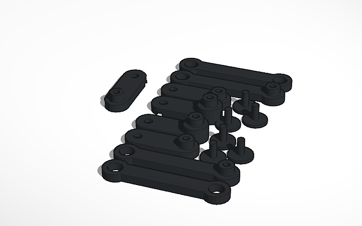 3D design legs modified - Tinkercad