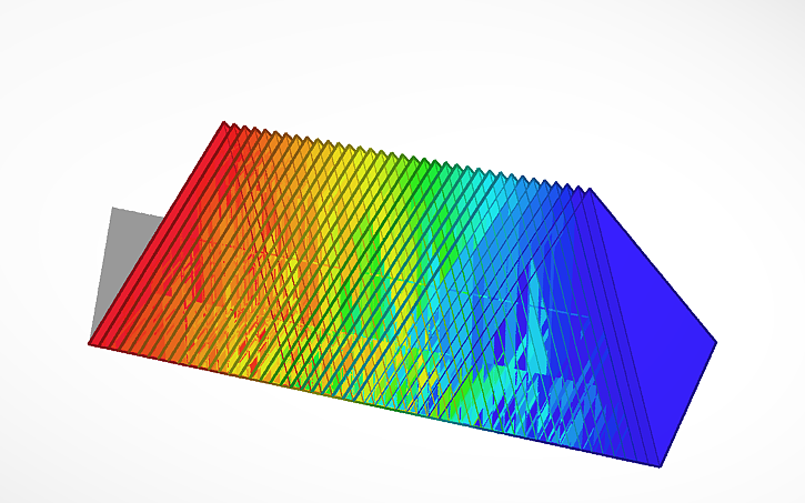 3D design Pyramid Gradient | Tinkercad