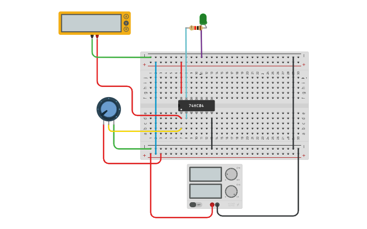 Circuit Design Lab 2 Part A Tinkercad