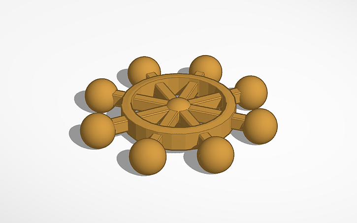 3D design Mahoraga's Wheel - Tinkercad