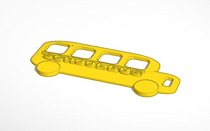 3D design School bus - Tinkercad