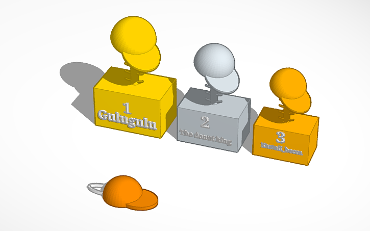 3D design Get your trophies! - Tinkercad