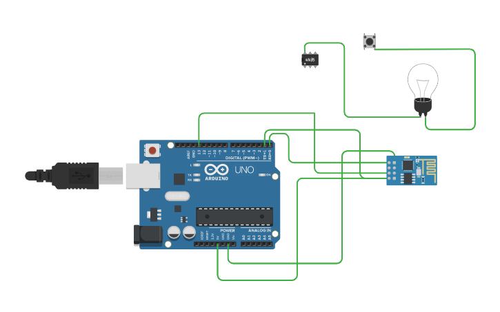 Circuit design Bluetooth - Tinkercad