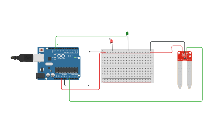 Circuit design Project_1 - Tinkercad