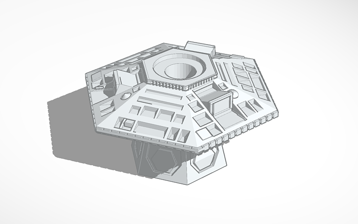 3D design TARDIS Console - Tinkercad