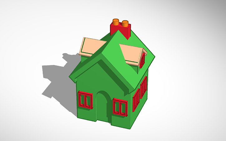 3D design Cute House | Tinkercad