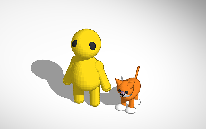 3D design Wobbly From Wobbly Life With a cat | Tinkercad