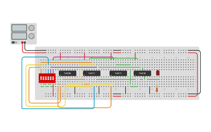 Circuit Design 4 1 Multiplexer Tinkercad