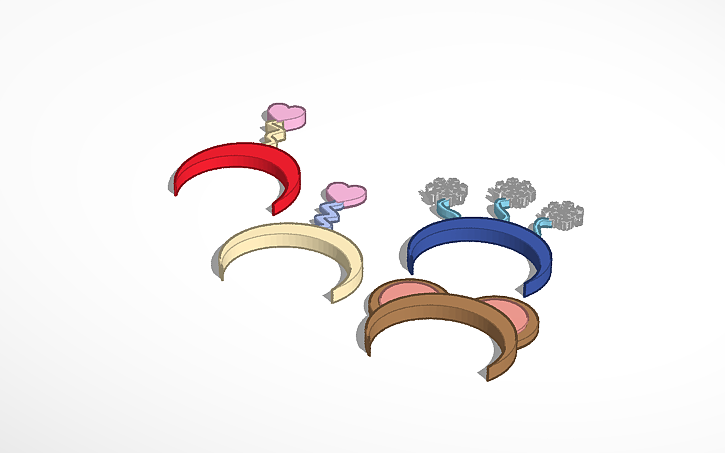 3D design Headband | Tinkercad