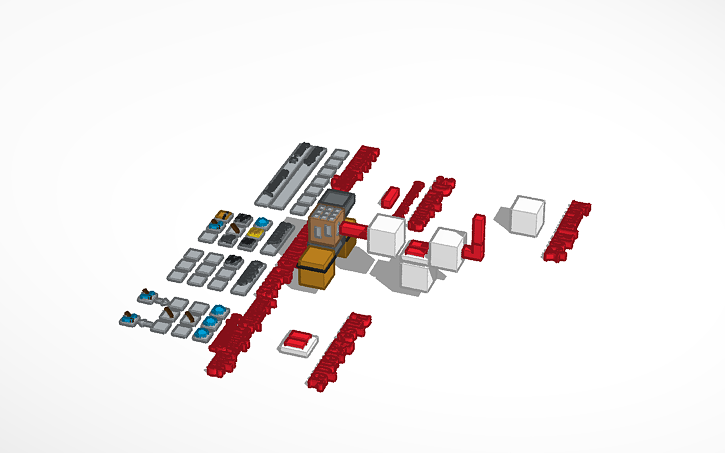 3D design Minecraft redstone suggestions - Tinkercad