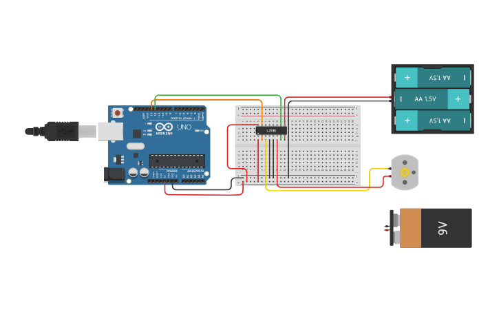Circuit design GSLC Lab Embedded System | Tinkercad