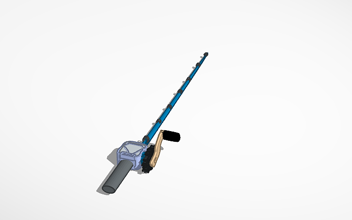 3D design FIshing Rod - Tinkercad