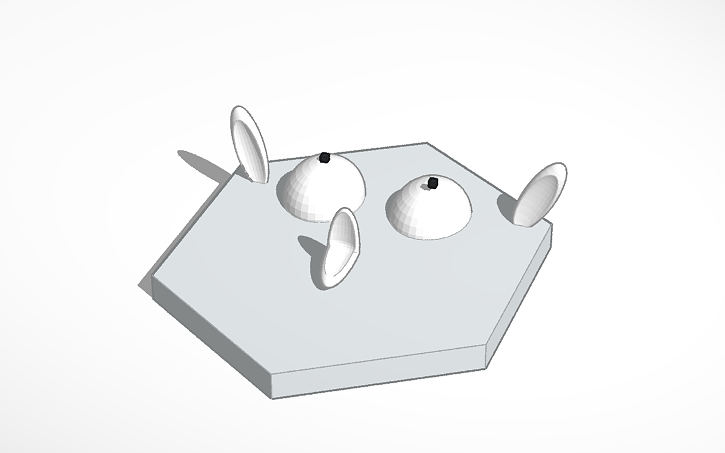 3D design bunny funny | Tinkercad