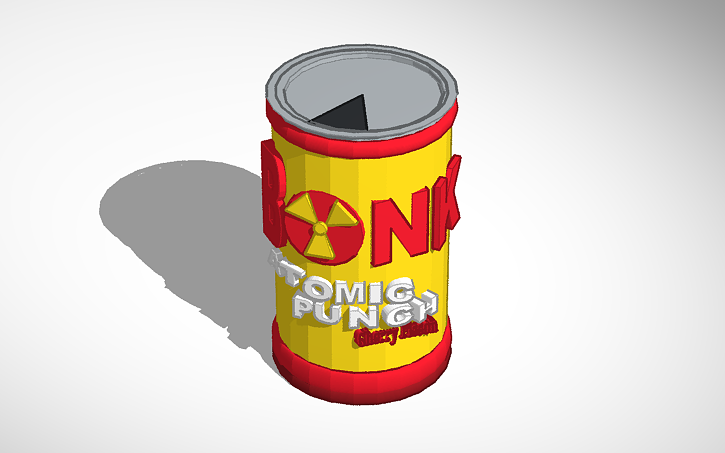 3D design TF2 BONK! Atomic Punch - Tinkercad