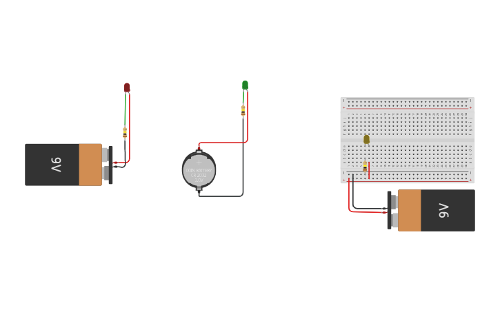 Circuit Design 01 Basic Led Circuit Tinkercad