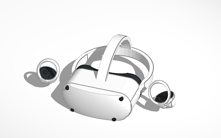 3D design Oculus 2 - Tinkercad