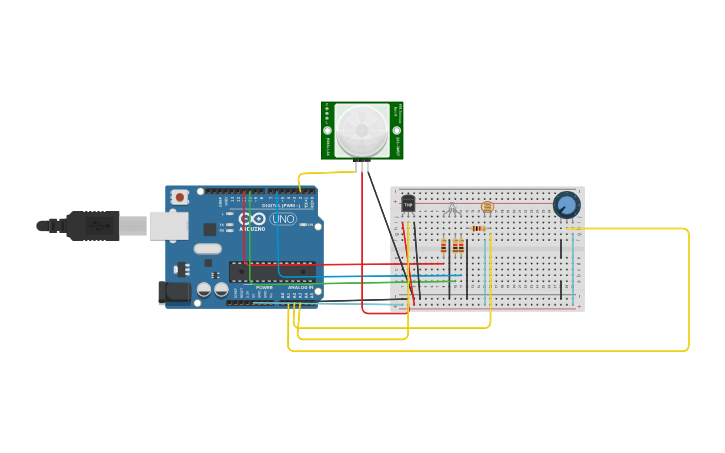 Circuit Design Arduino Tinkercad